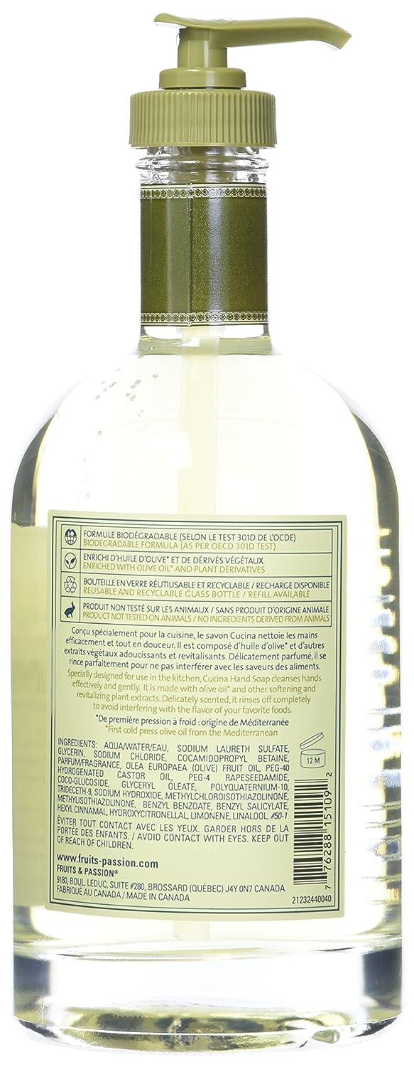 Fruits & Passion Cucina Coriander & Olive Oil Hand Soap - 16.9 fl oz ...