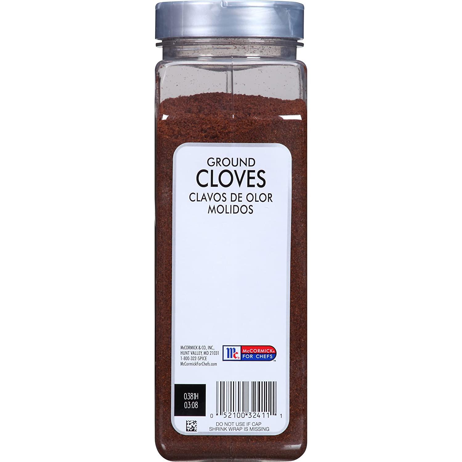 McCormick Culinary Ground Cloves 16 oz - Premium Ground Cloves Powder ...
