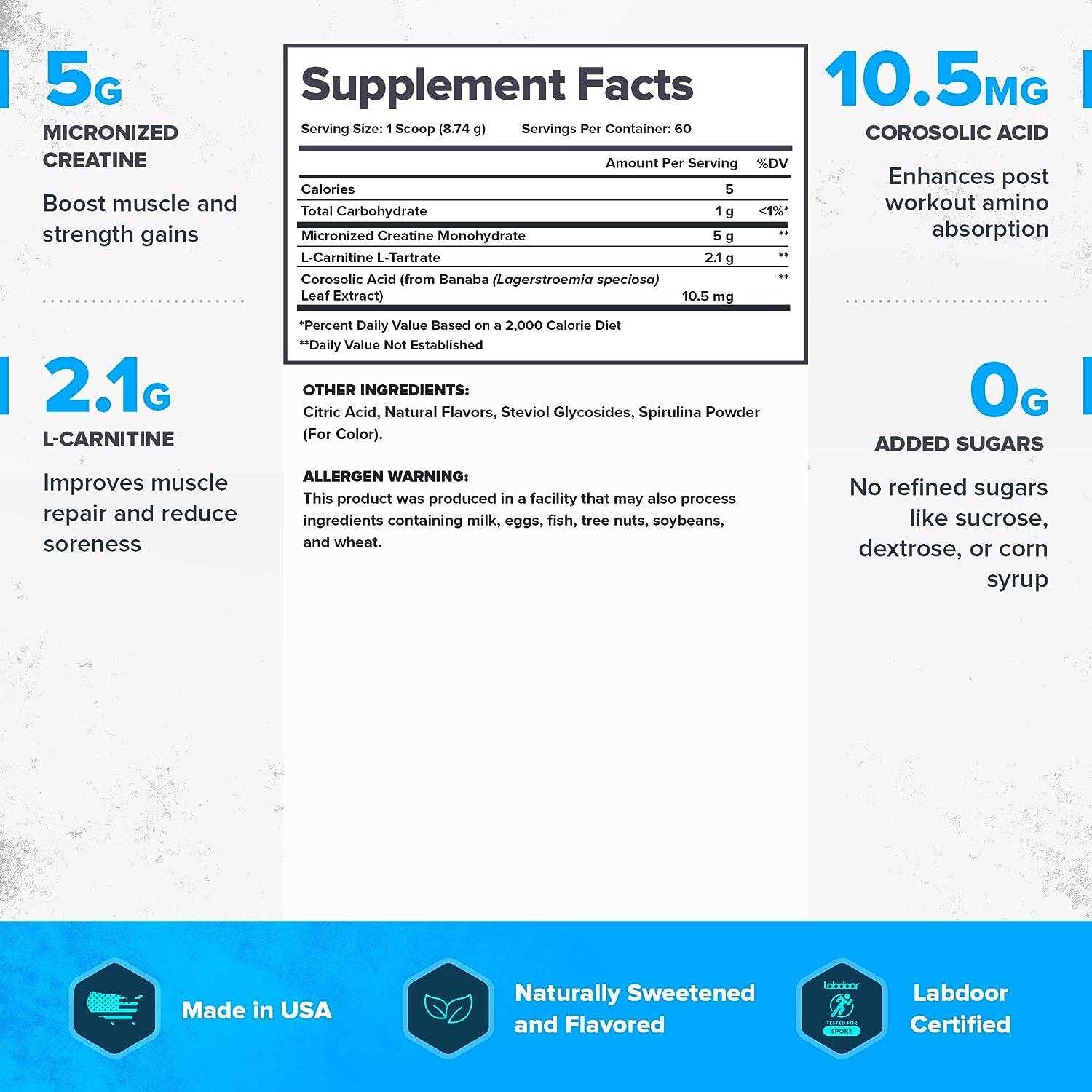 Legion Recharge Post Workout Supplement - Natural Muscle Builder ...