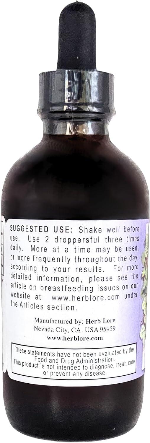Herb Lore Goats Rue Tincture - Alcohol Free Lactation Supplement | 4 fl ...