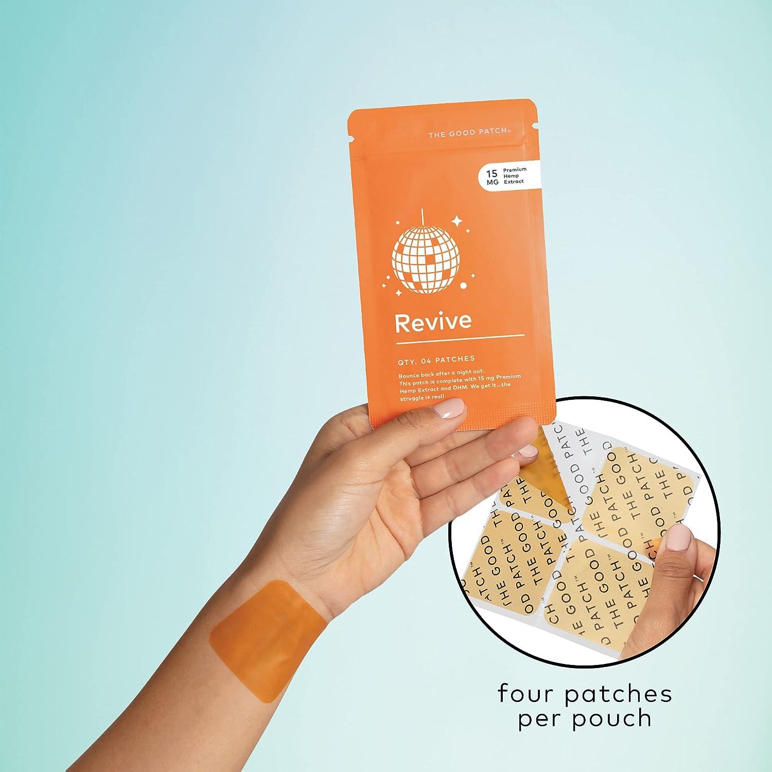 The Good Patch Revive Patch - Plant Powered Wellness with Hemp Extract ...