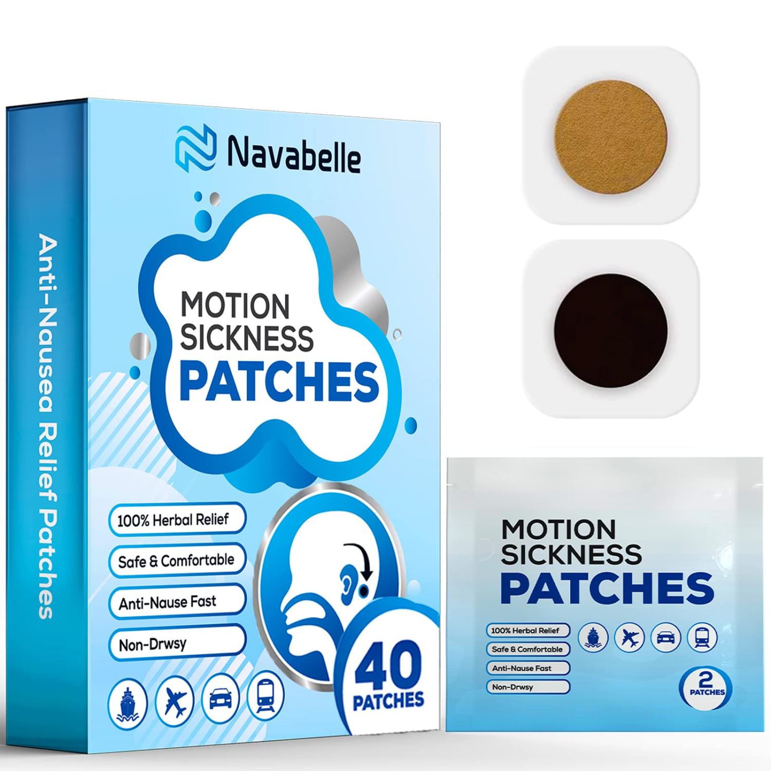 Motion Sickness Patches - Effective Relief for Motion, Sea & Morning ...