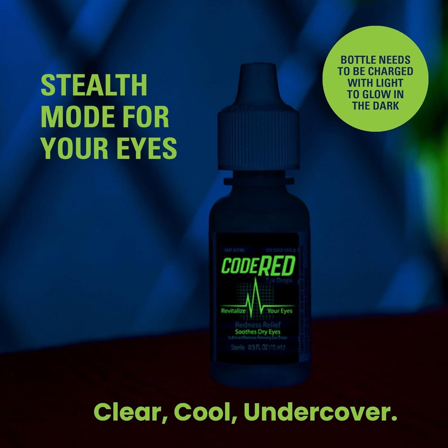 Code Red Eye Drops - Soothing Redness Relief & Cool Dry Eye Relief for ...