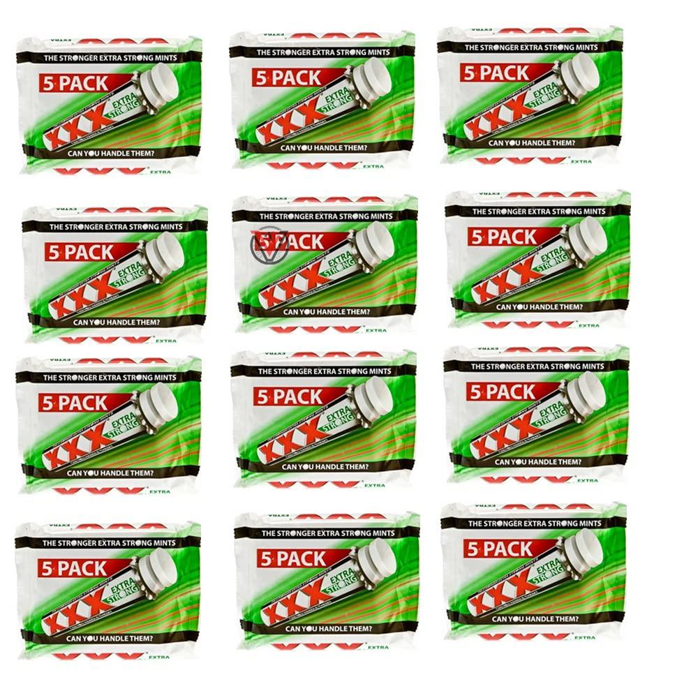 XXX Extra Strong Mints 5 Pack (12 Packs(Full Box)) | Buy Now with Express International Delivery ...