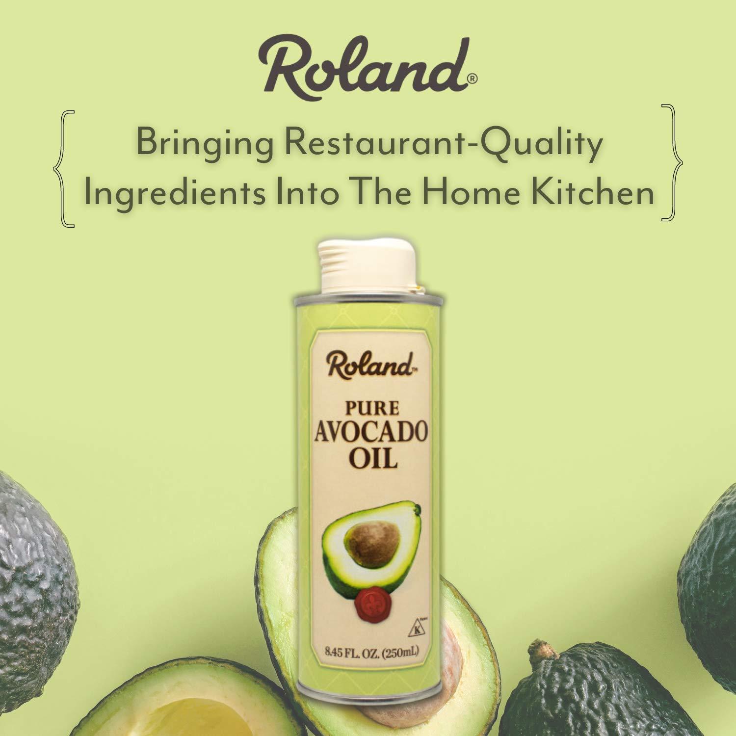 Roland Foods Pure Avocado Oil - Specialty Imported Food - 8.45 Fl Oz ...