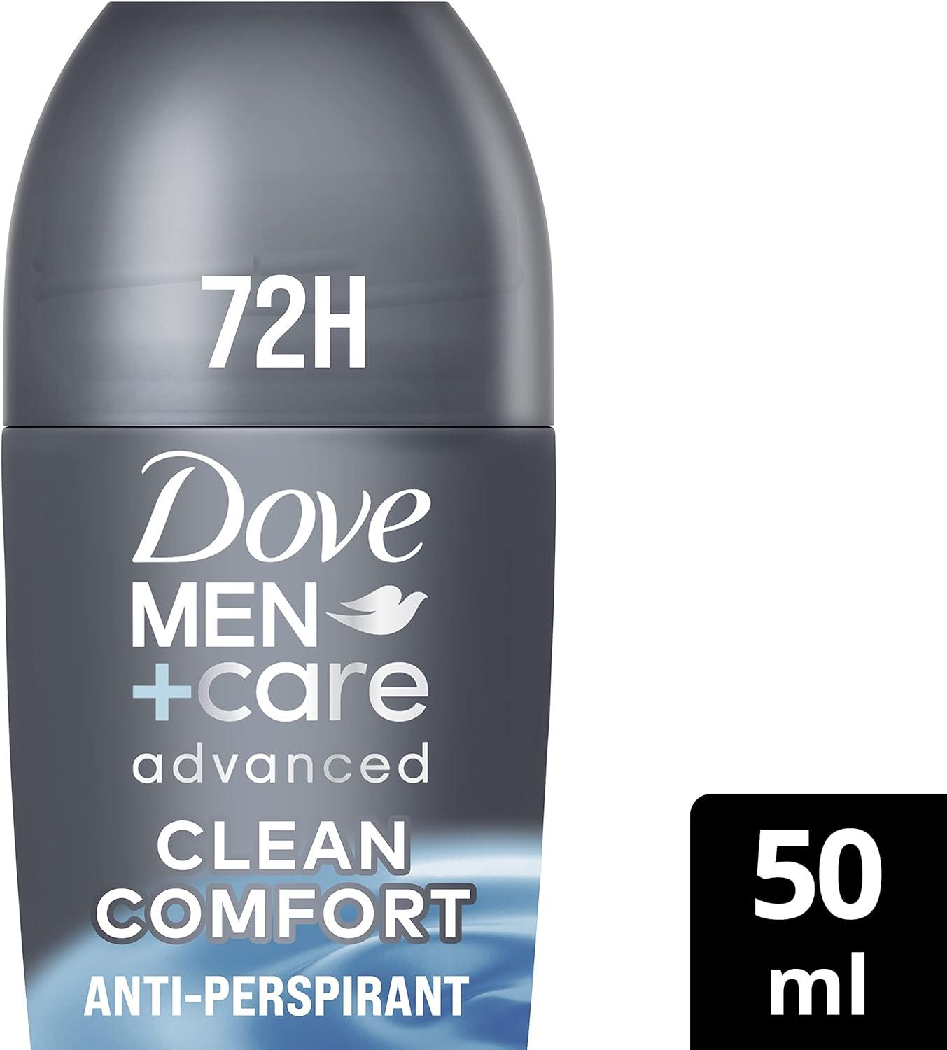 Dove Advanced Clean Comfort Antiperspirant Deodorant Roll On deodorant ...