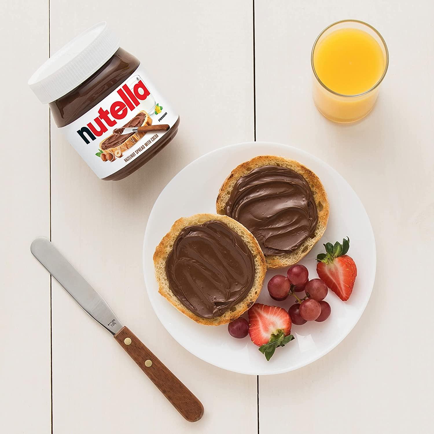 Nutella Hazelnut Spread 350g 12.4oz Glass Jar - Authentic Polish Import ...