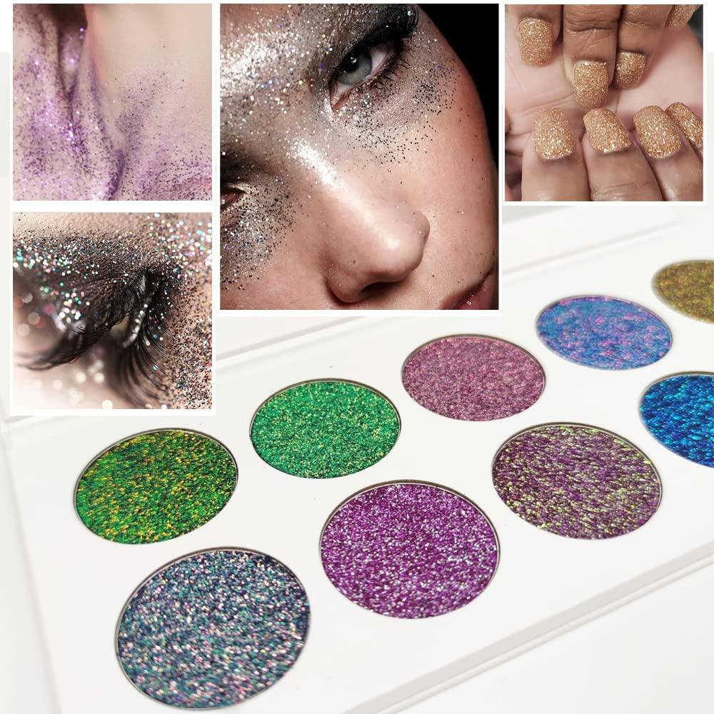 YNZON Chameleon Eyeshadow Palette - 10 Intense Color Shifting Eye ...