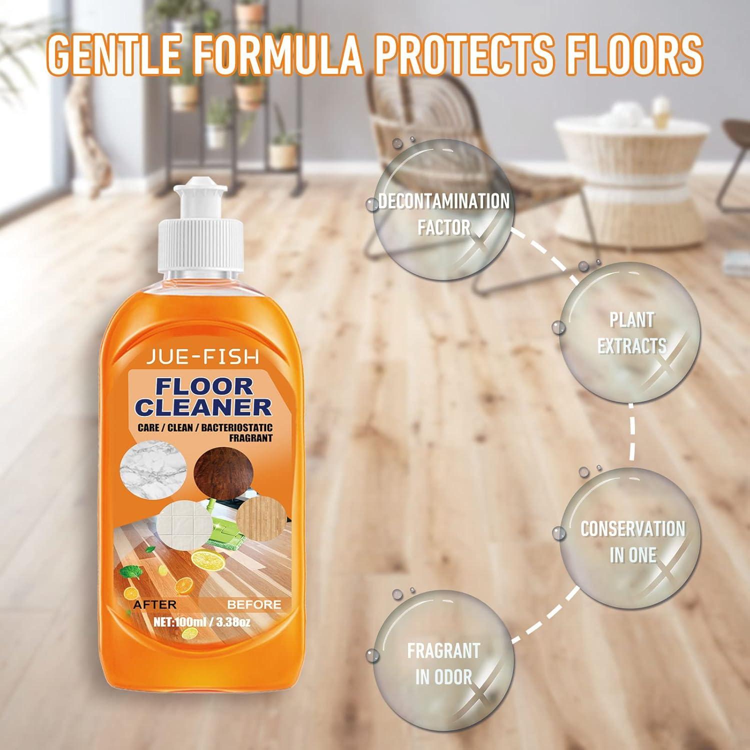 Powerful Multi-Purpose Floor Cleaner - Decontamination & Hardwood Floor ...