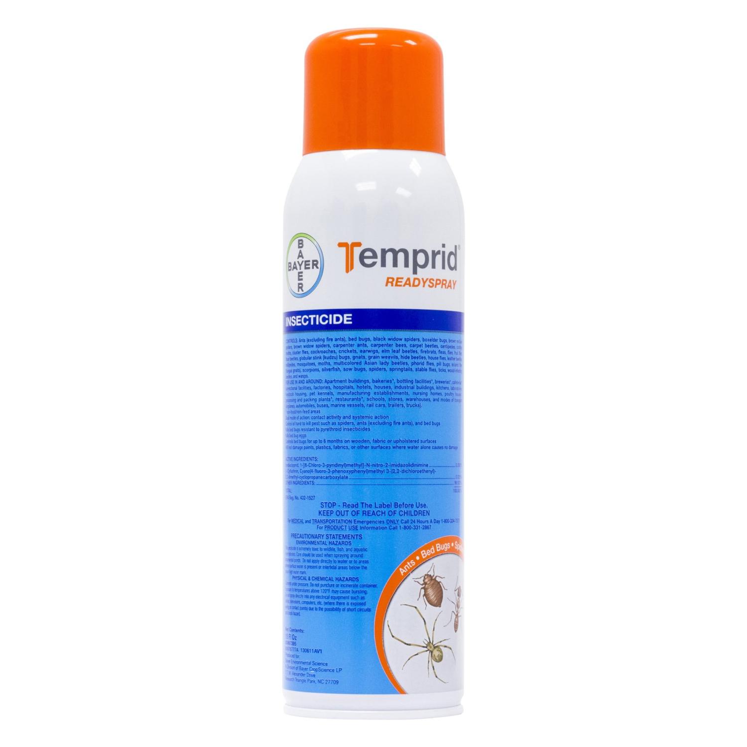Bayer Temprid Ready to Spray Residual Aerosol 18 oz - Effective Insect ...