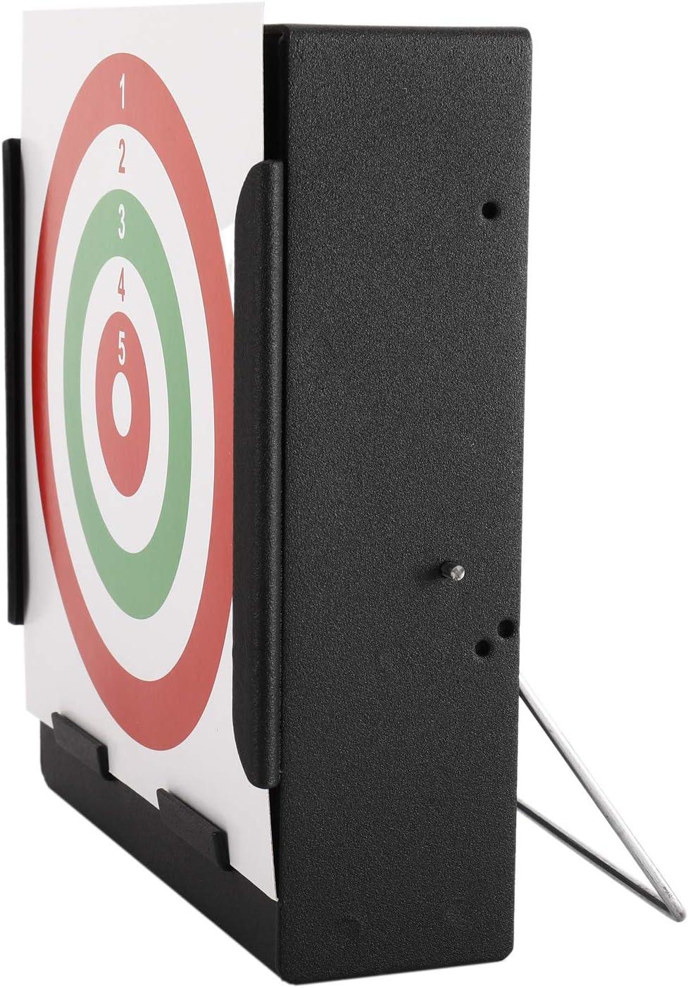 Metal Box BB Trap Target with 20 Shooting Paper Targets, Airsoft Pellet ...