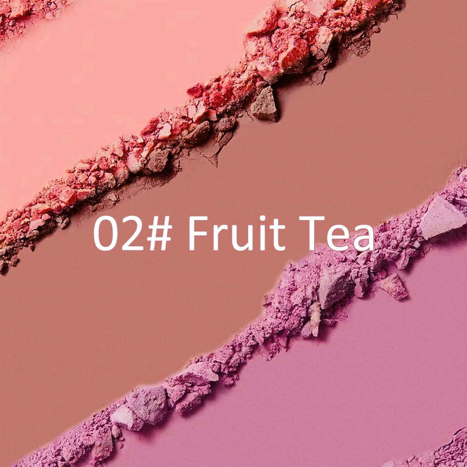 Erinde 3 Color Face Blush Palette - Matte & Shimmery Mineral Contour ...