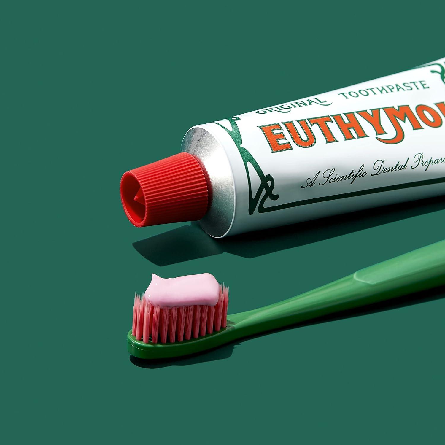 Euthymol Classic Toothbrush Large Full Head Soft Bristle Triple Curve ...
