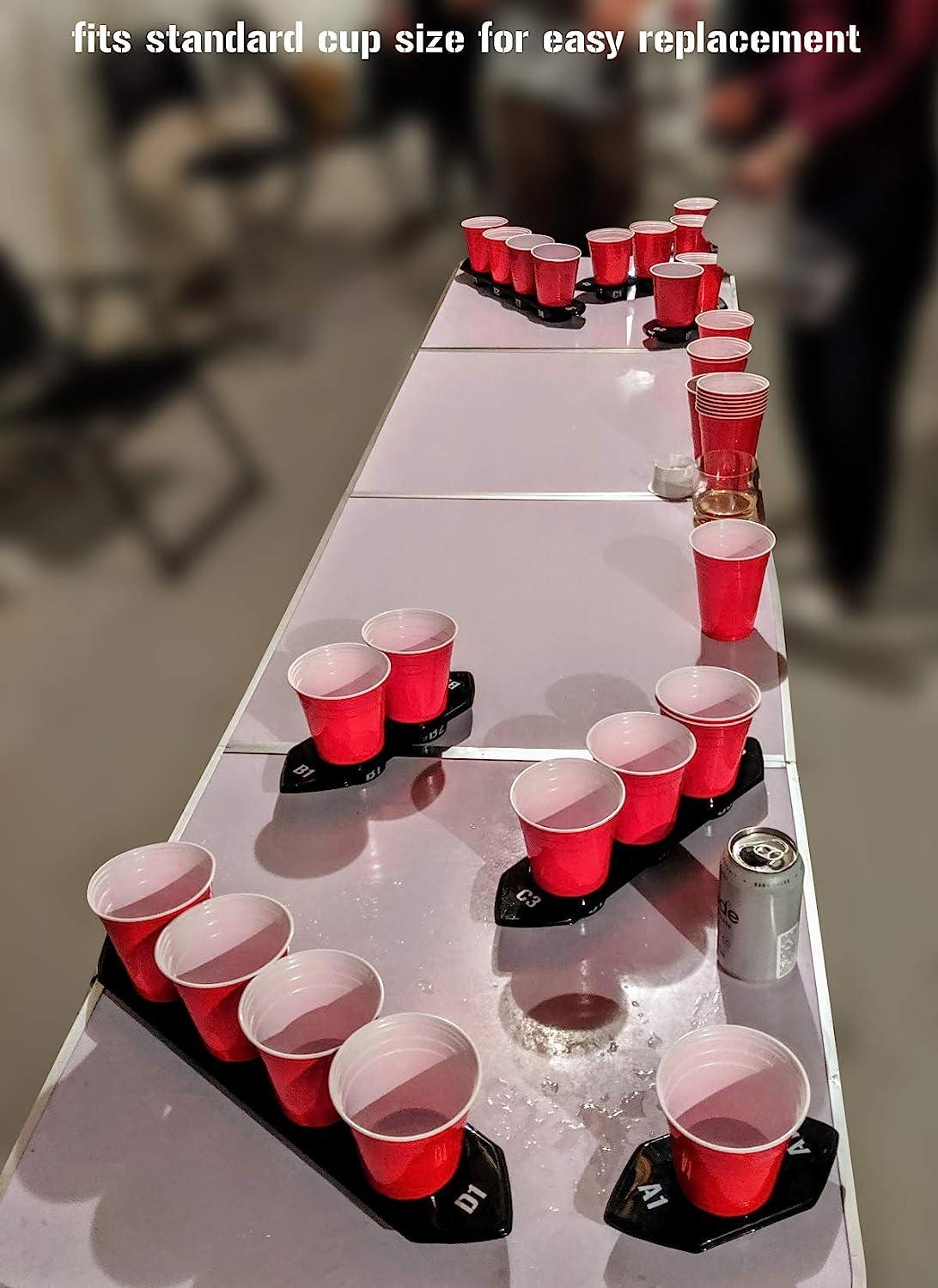 Tipsy Ships Beer Pong Set V2 - Ultimate Battle Pong Party Game with 8 ...