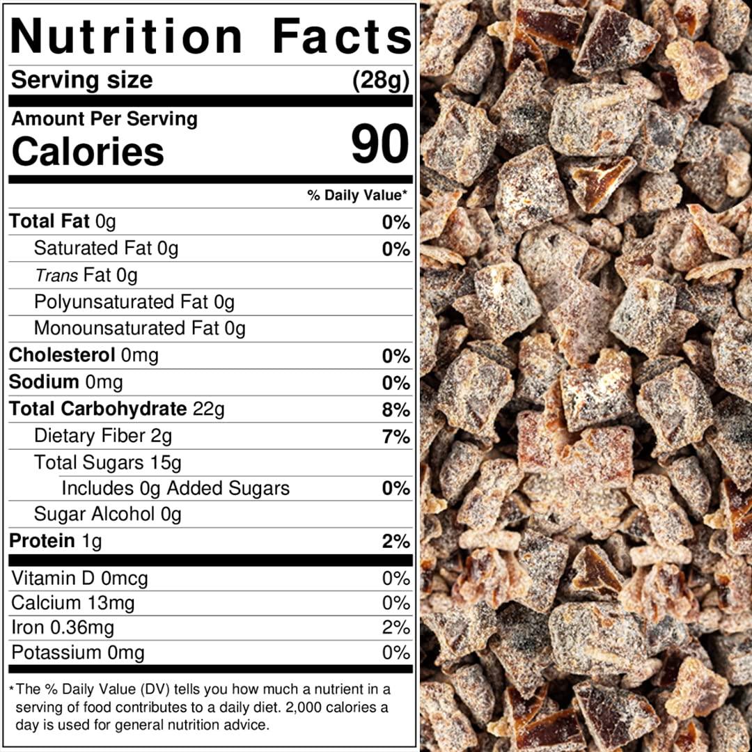 Presto Sales Chopped Dates 32 oz - Vegan Sweet and Nutritious Diced ...