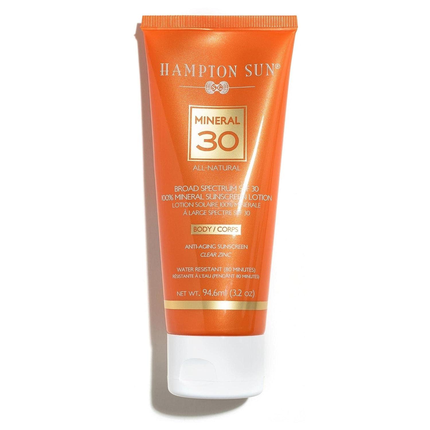 Hampton Sun SPF 30 Mineral Sunscreen 3.2 fl. oz. | Broad Spectrum Protection | Buy Now with ...