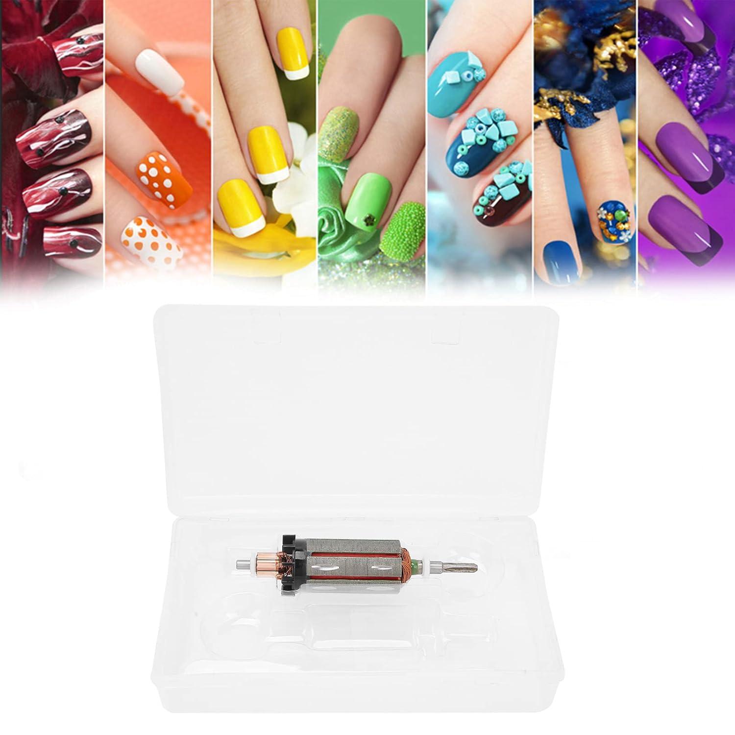 Nail Drill Handpiece Motor | High Torsion Low Noise 35000 RPM - Ideal ...