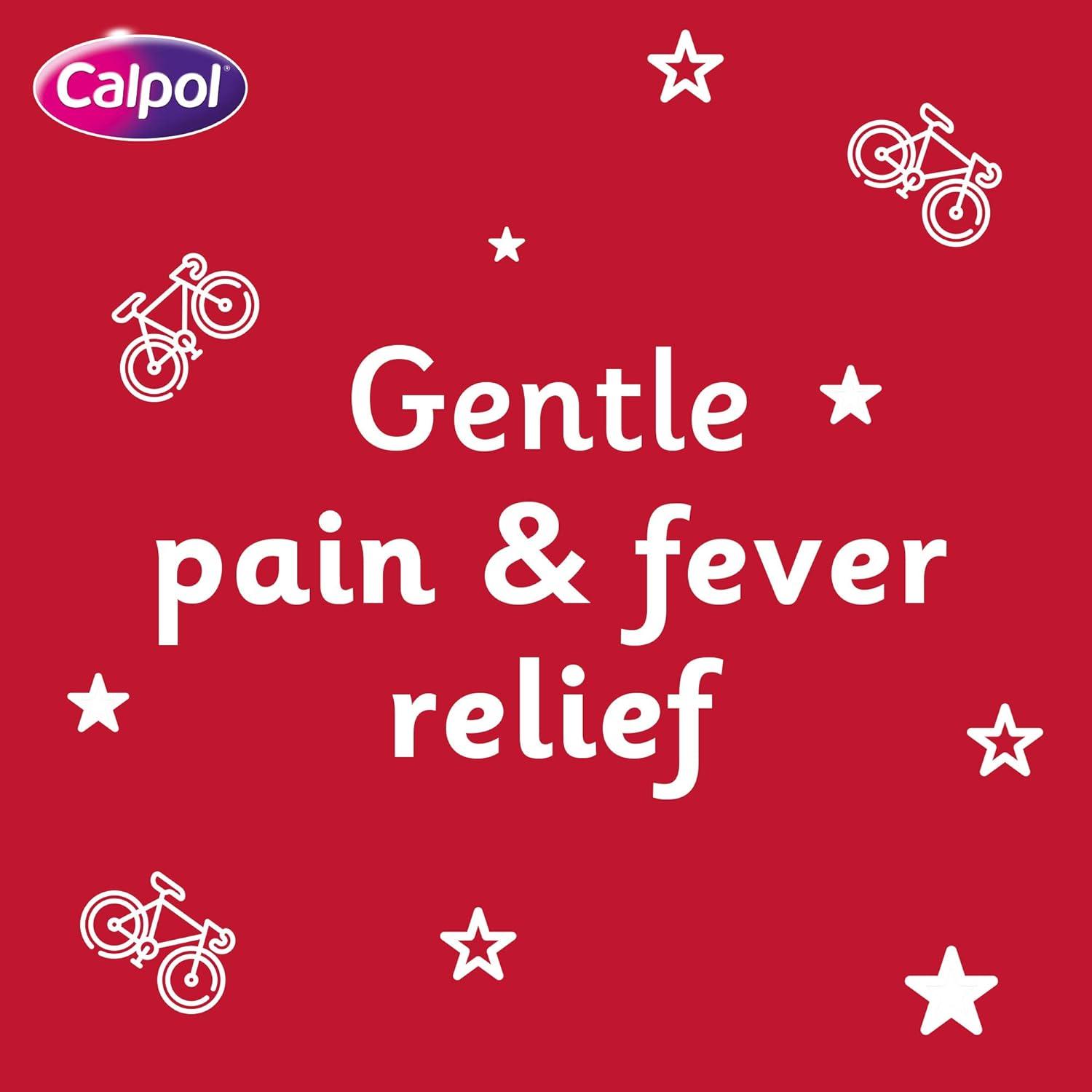 Calpol SixPlus Fastmelts Paracetamol Medication Strawberry Flavour for ...