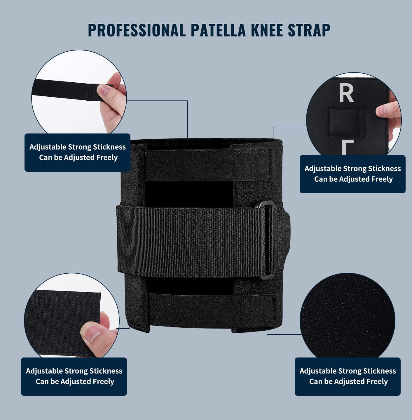 Sciatica Knee Brace for Nerve Pain Relief - Acupressure Leg Support for Men and Women ...