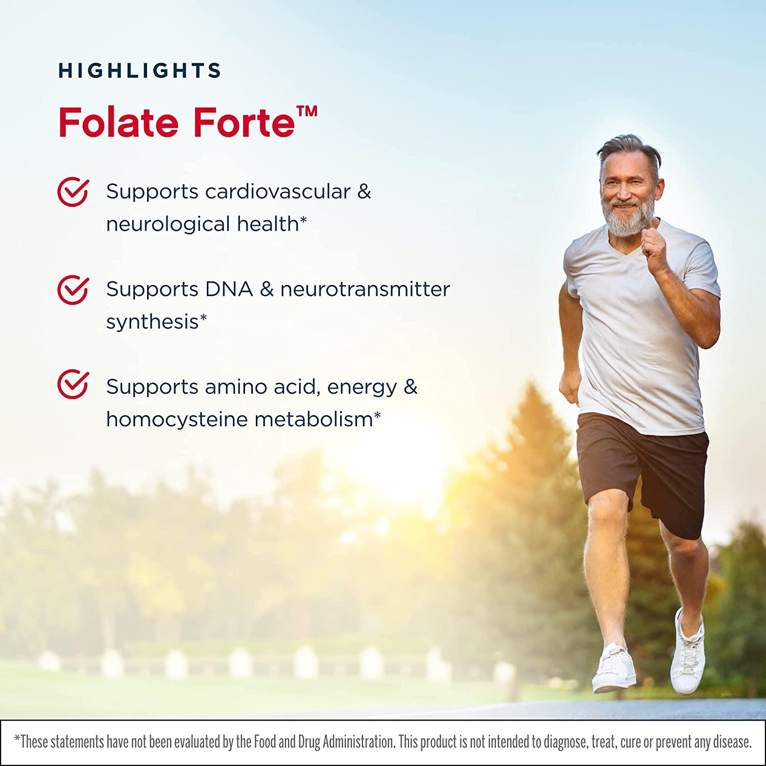 Jarrow Formulas Folate Forte | Methyl Folate, Methyl B12 & P-5-P - 30 ...
