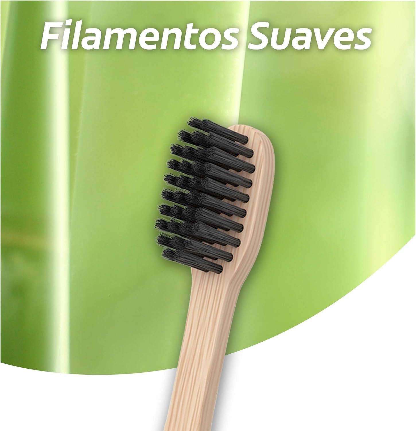 Colgate Bamboo Charcoal Toothbrush - 12 Pack | Eco-Friendly Oral Care ...