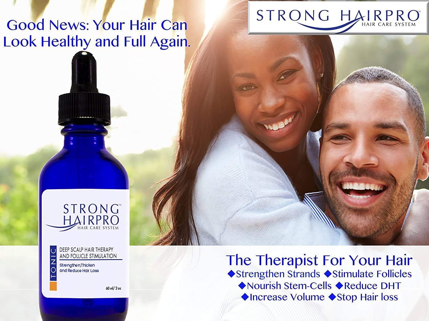 Strong HairPro Deep Scalp Hair Therapy Serum - 2 oz - Follicle ...