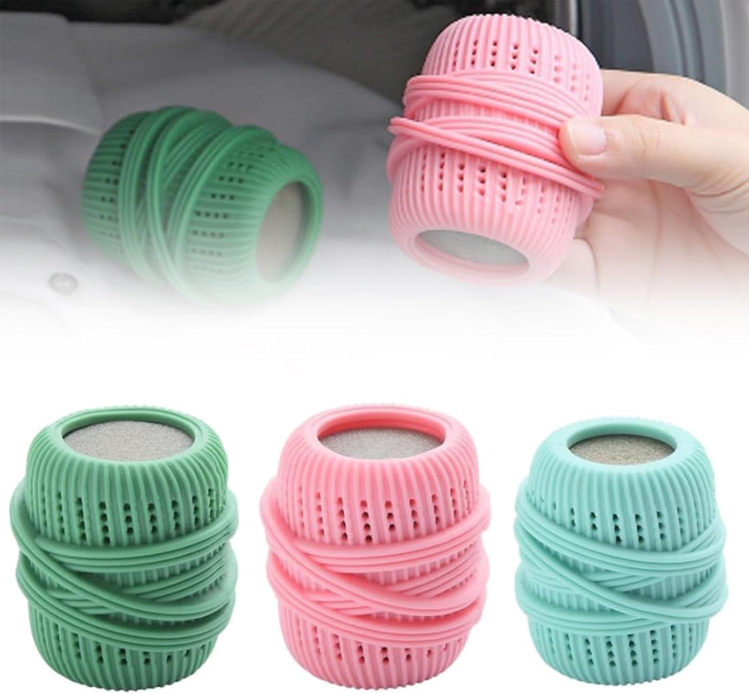 Washing Machine Laundry Ball Softener Ball Dispenser Fabric Softener ...