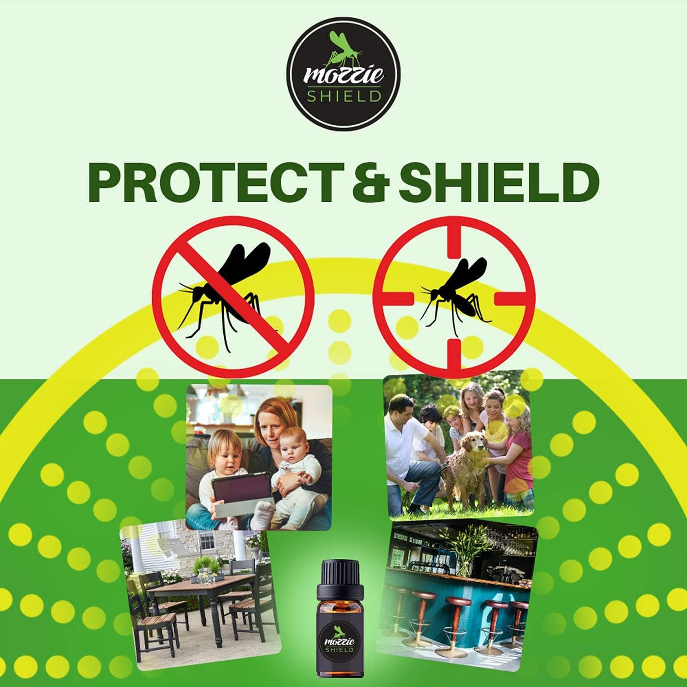 MOZZIE SHIELD Mosquito Repellent Diffusor Refill - 10ml Economical ...