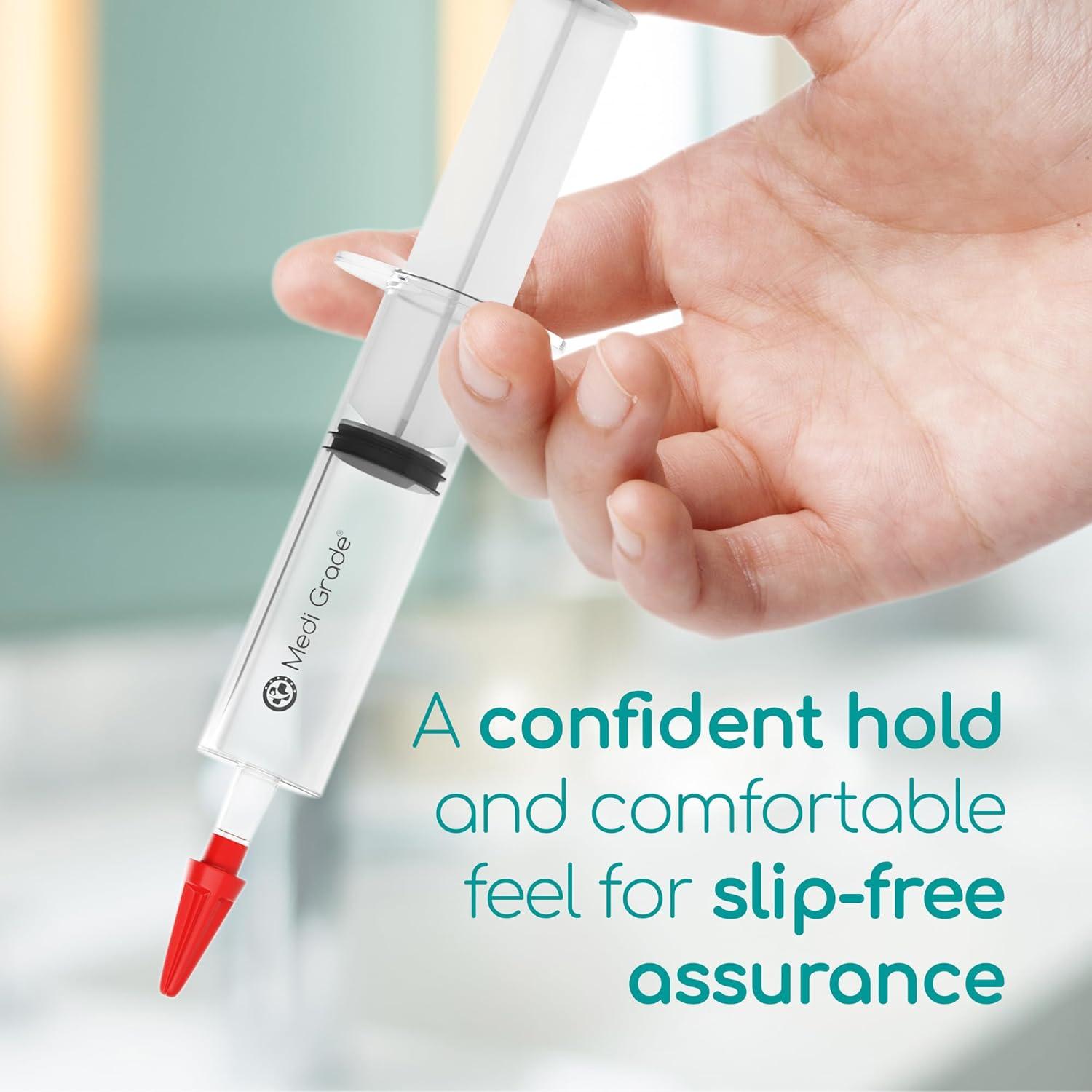 Medi Grade 60ml Ear Syringe Kit with 3 Tips - Ear Wax Removal ...