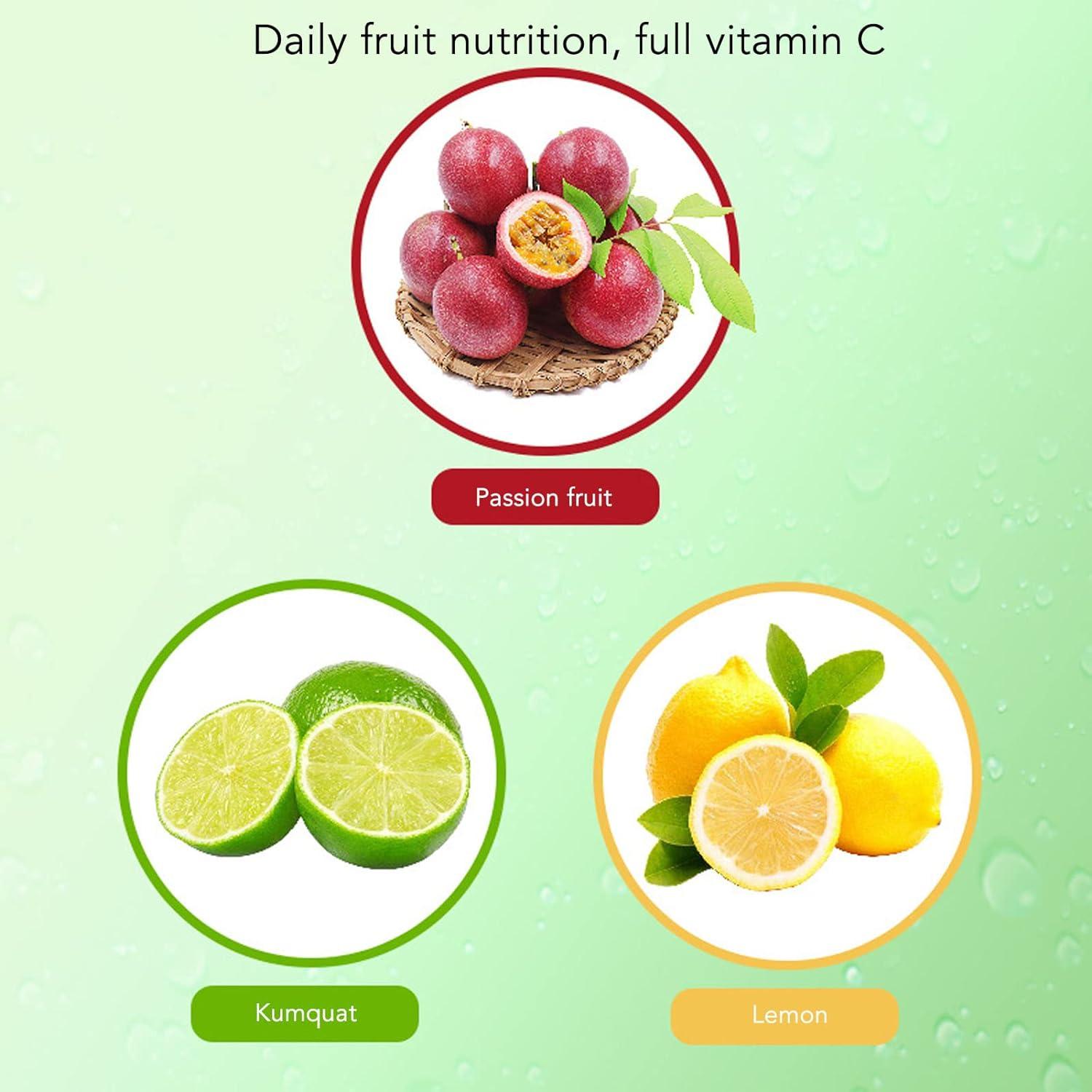 Flower Fruit Tea plplaaoo Premium Fruit Slices Kumquat Passion Fruit ...