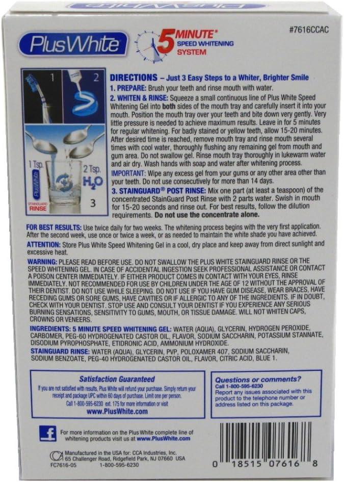 Plus White 5-Minute Premier Whitening System - 2 Pack | Buy Now with ...