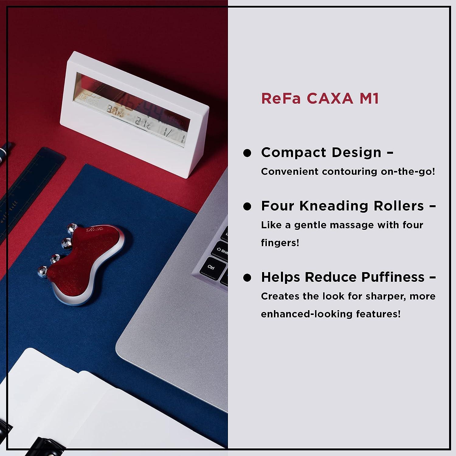 ReFa CAXA M1 Facial Contouring Tool | Reduces Wrinkles, Firms Skin, & Smooths Lines | Face ...