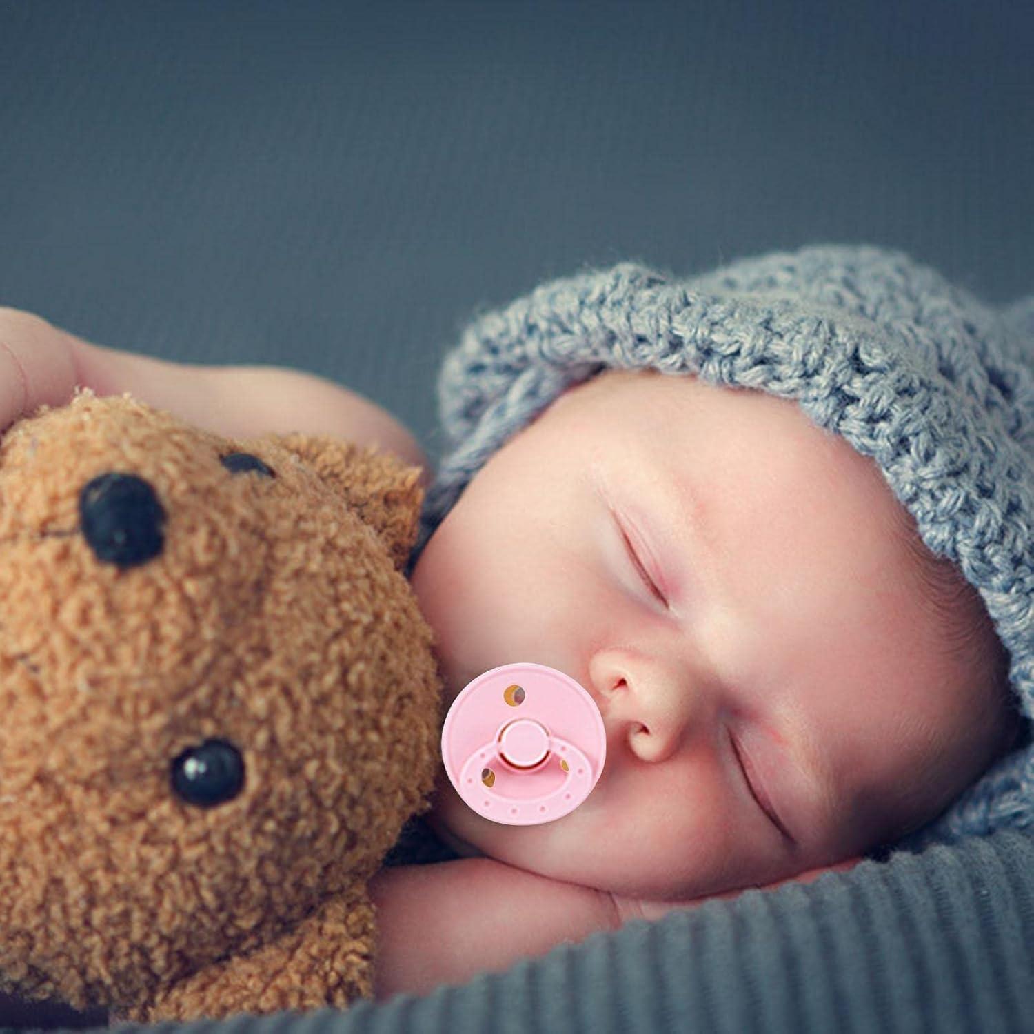 Xiaocao Baby Schnuller | Portable Silicone Pacifier for Infants 6 ...