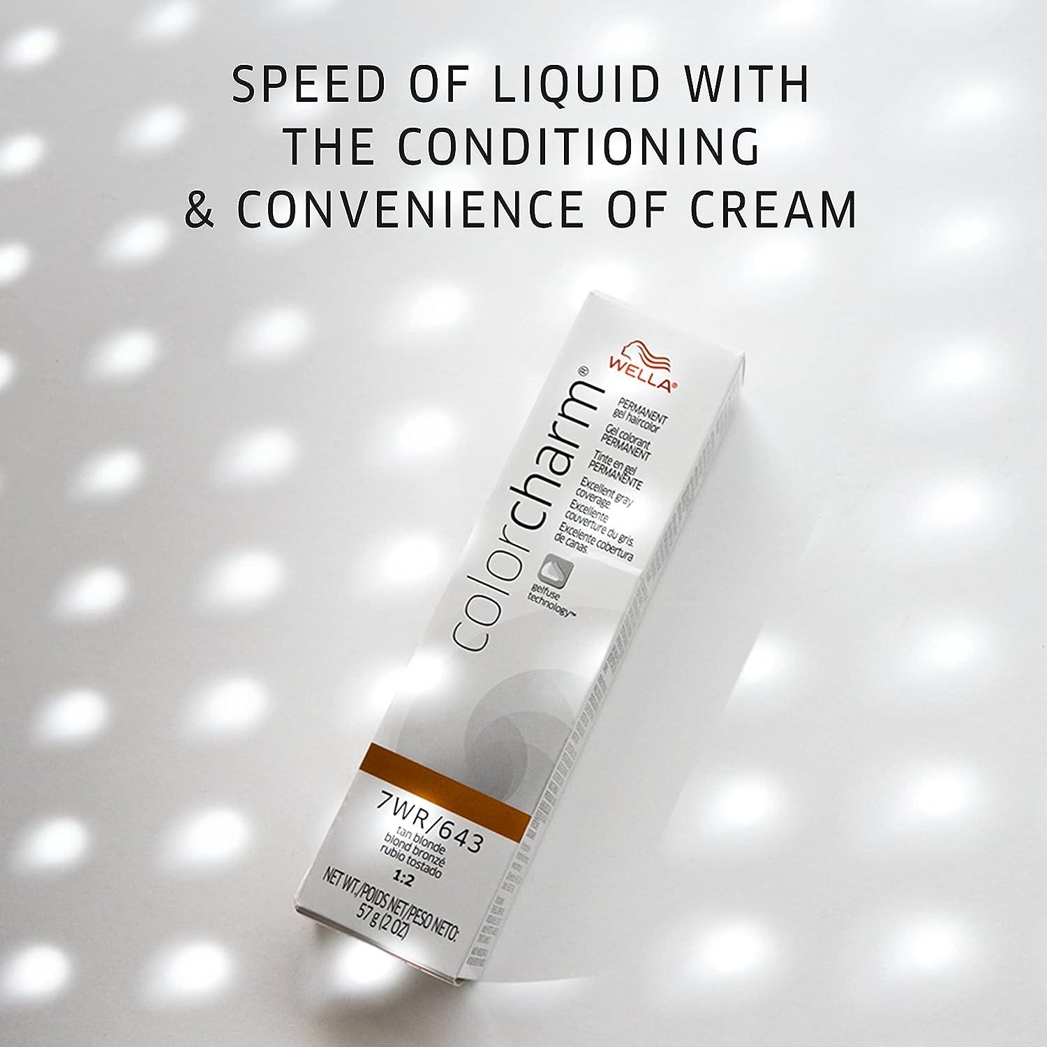 Wella Color Charm Gel Haircolor - 8RG Titan Red Blonde - Gray Coverage ...