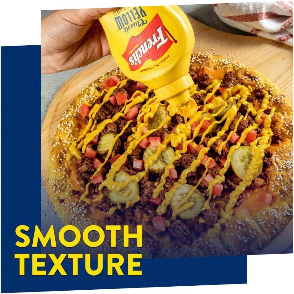 French's Classic Yellow Mustard 397g - Pack of 1 | Original Mustard for ...