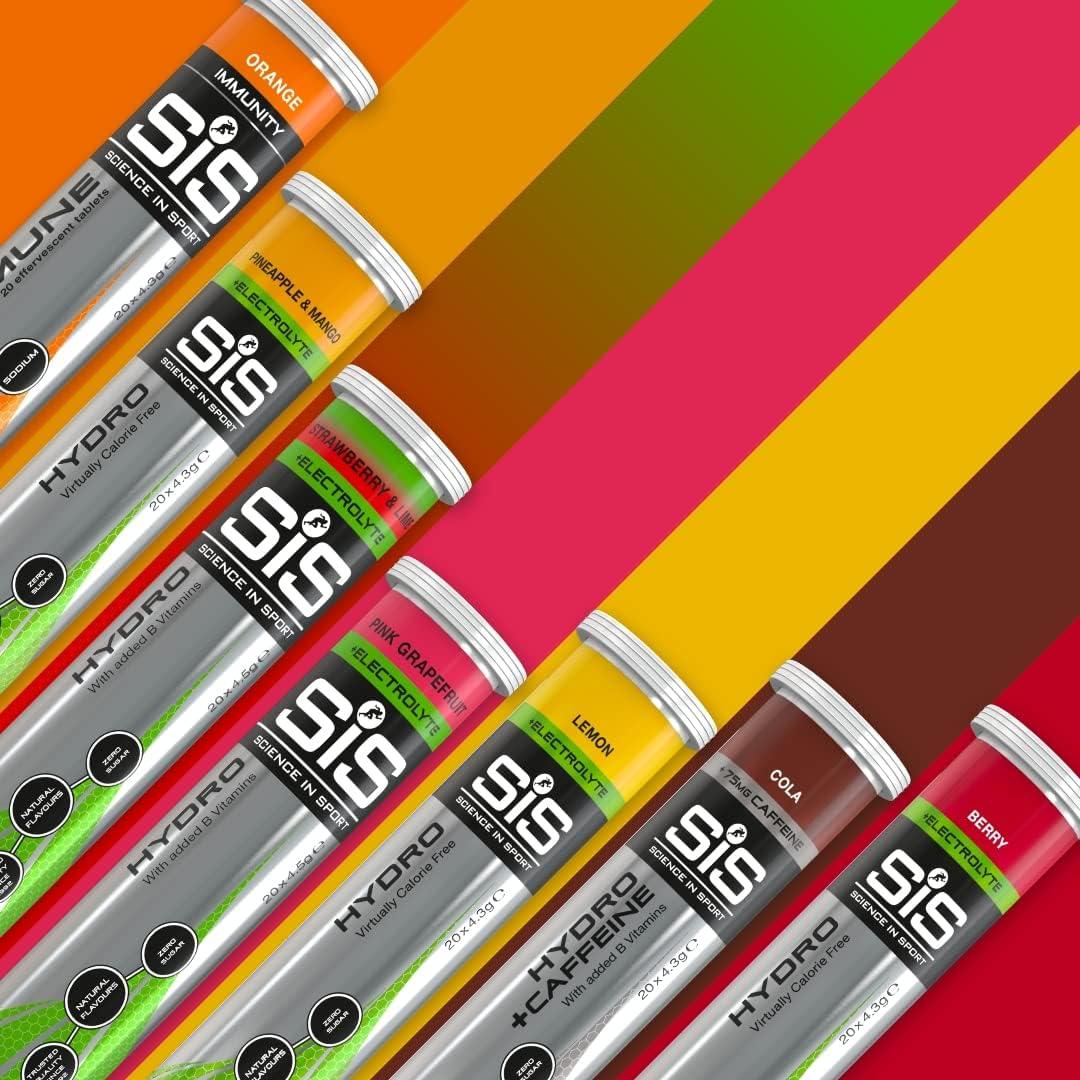 Science In Sport Lemon Flavour Hydro Hydration Tablets | 60 ...