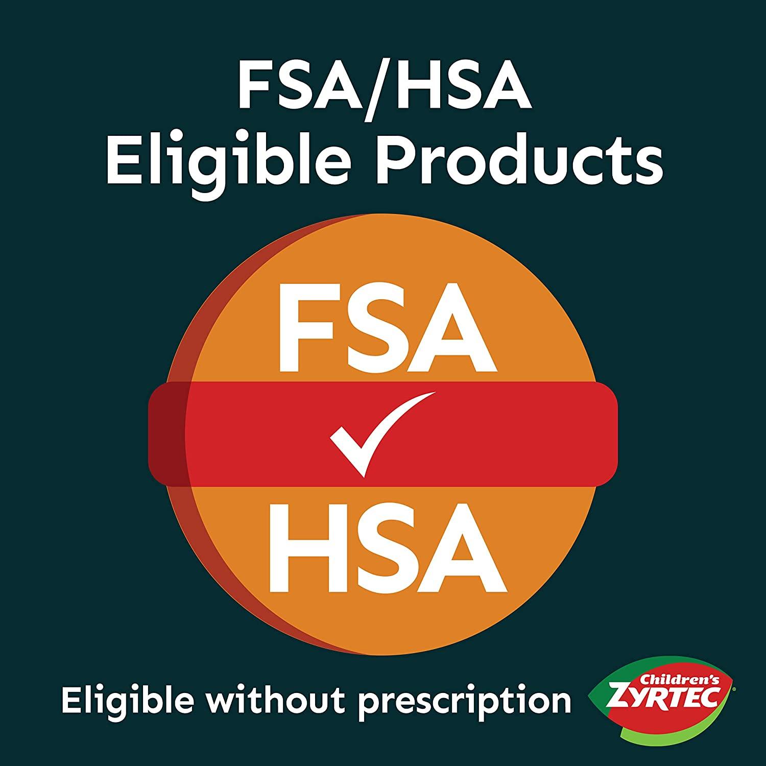 Zyrtec Children's Allergy Syrup - 24 Hour Relief - Cetirizine HCl ...