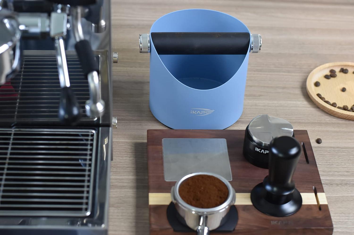 IKAPE Espresso Knock Box Premium Coffee Knock Box (Blue) | Buy Now with ...