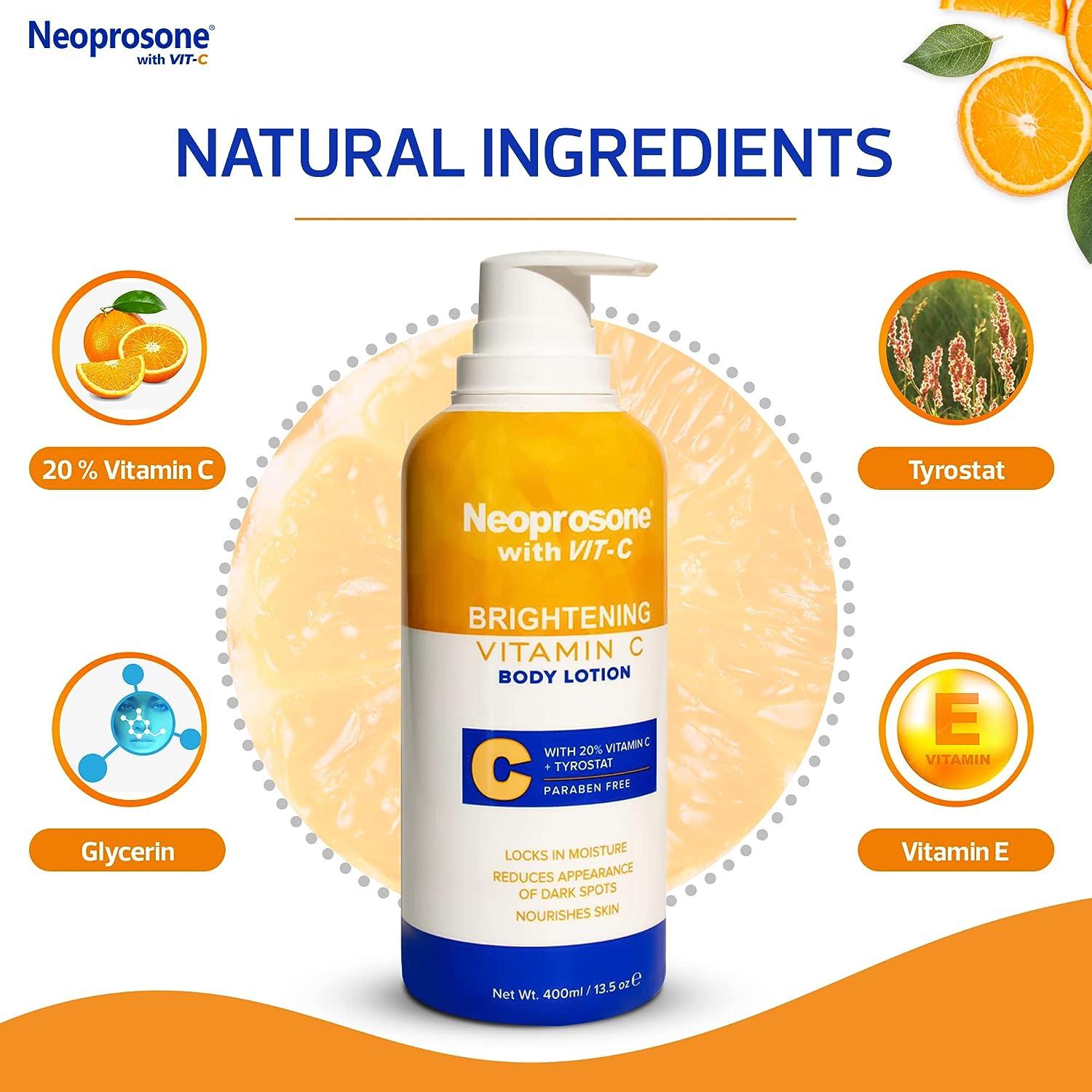 NEOPROSONE Brightening Body Lotion 500ml - Fade Dark Spots on Body ...