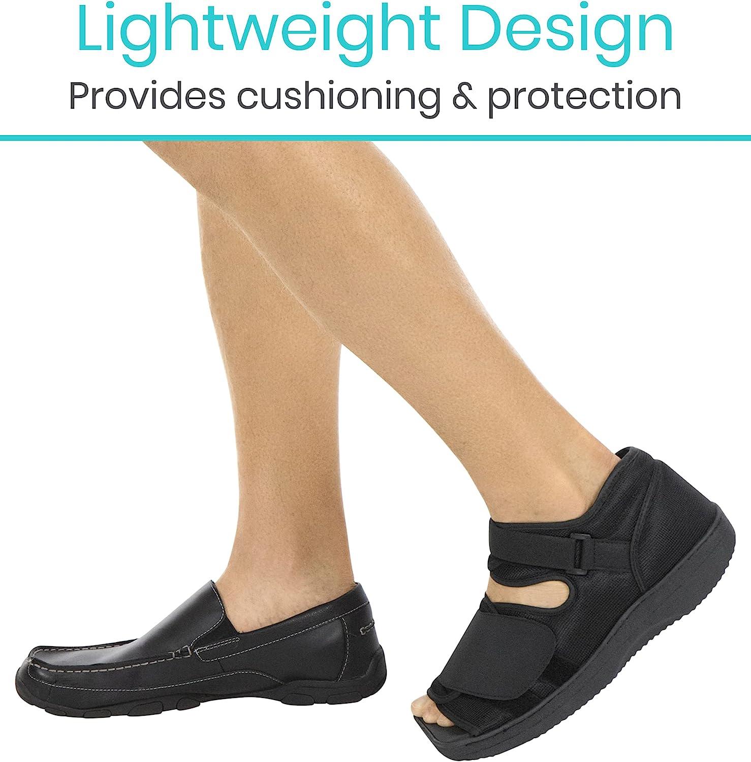 Vive Post Op Shoe - Adjustable Orthopedic Recovery Boot for Fractured ...