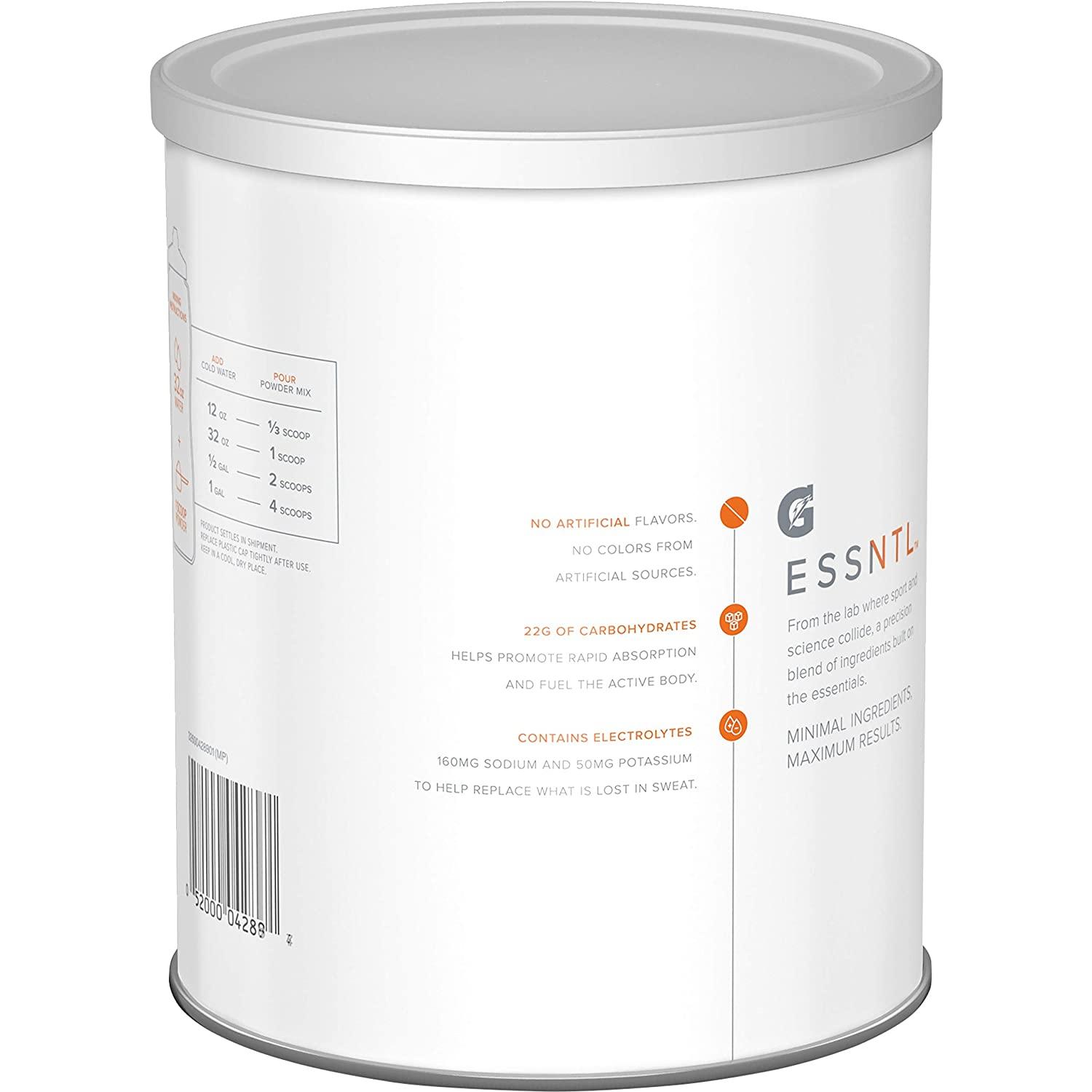Organic Gatorade Thirst Quencher Powder Strawberry 50.9 oz Canister ...
