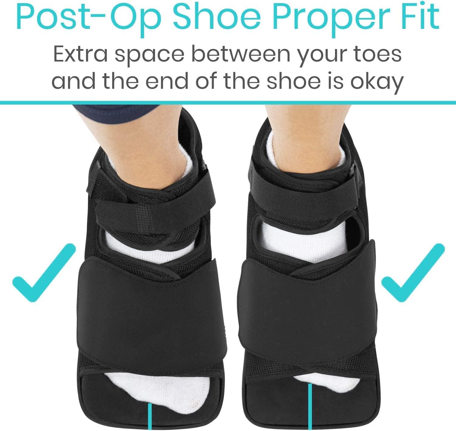 Vive Wedge Post-Op Shoe - Offloading Boot for Heel or Ankle Pain ...
