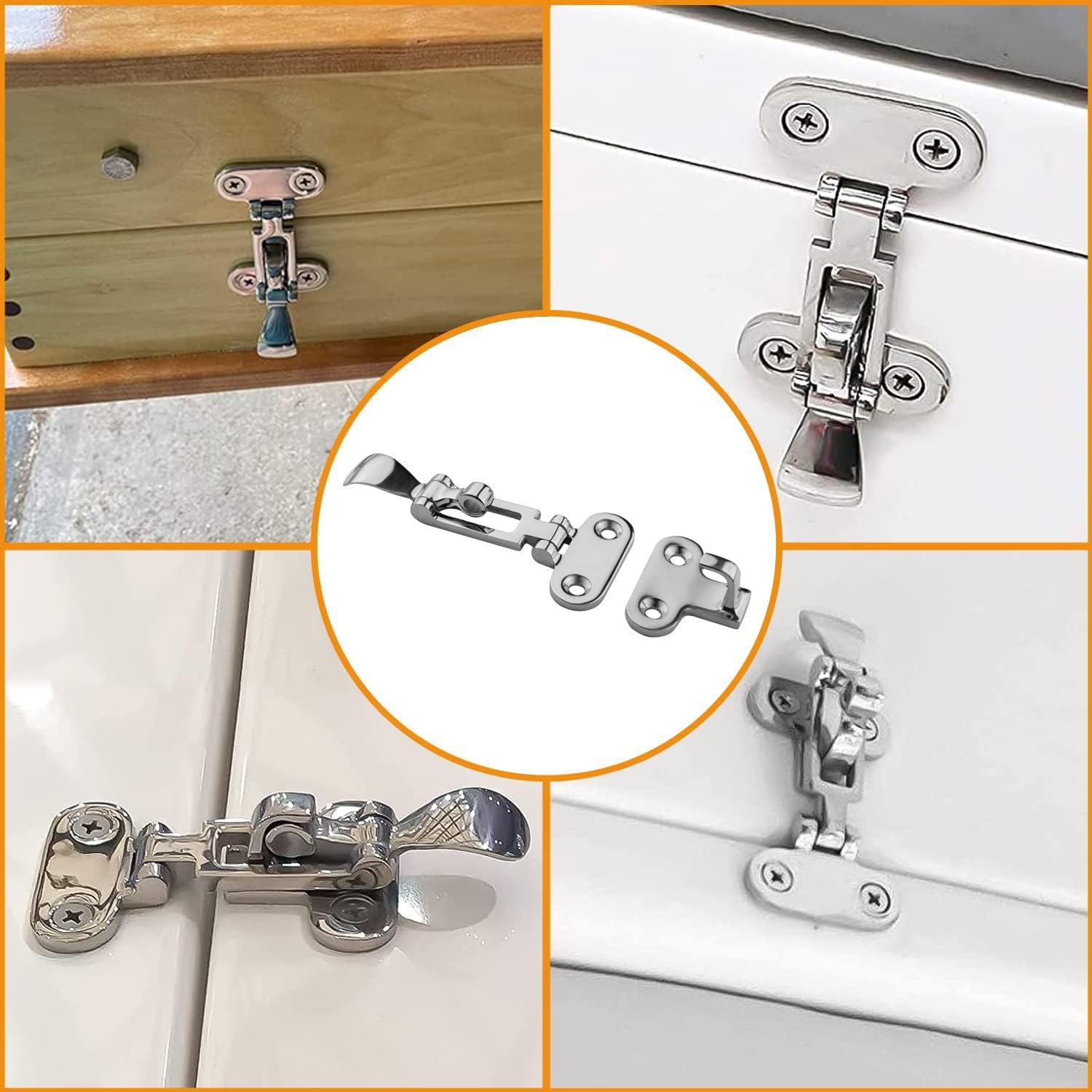 YUSOVE Boat Anti-Rattle Latch 316 Stainless Steel | Lockable Hold Down ...