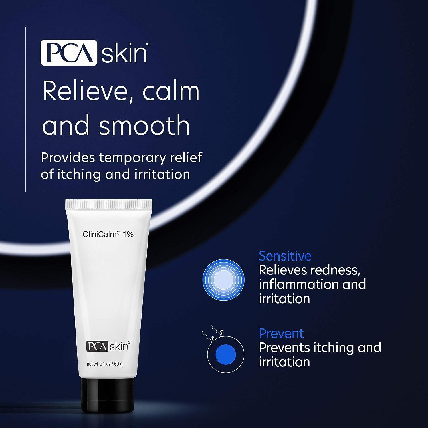 PCA SKIN CliniCalm 1% Maximum Strength Hydrocortisone Soothing Cream ...