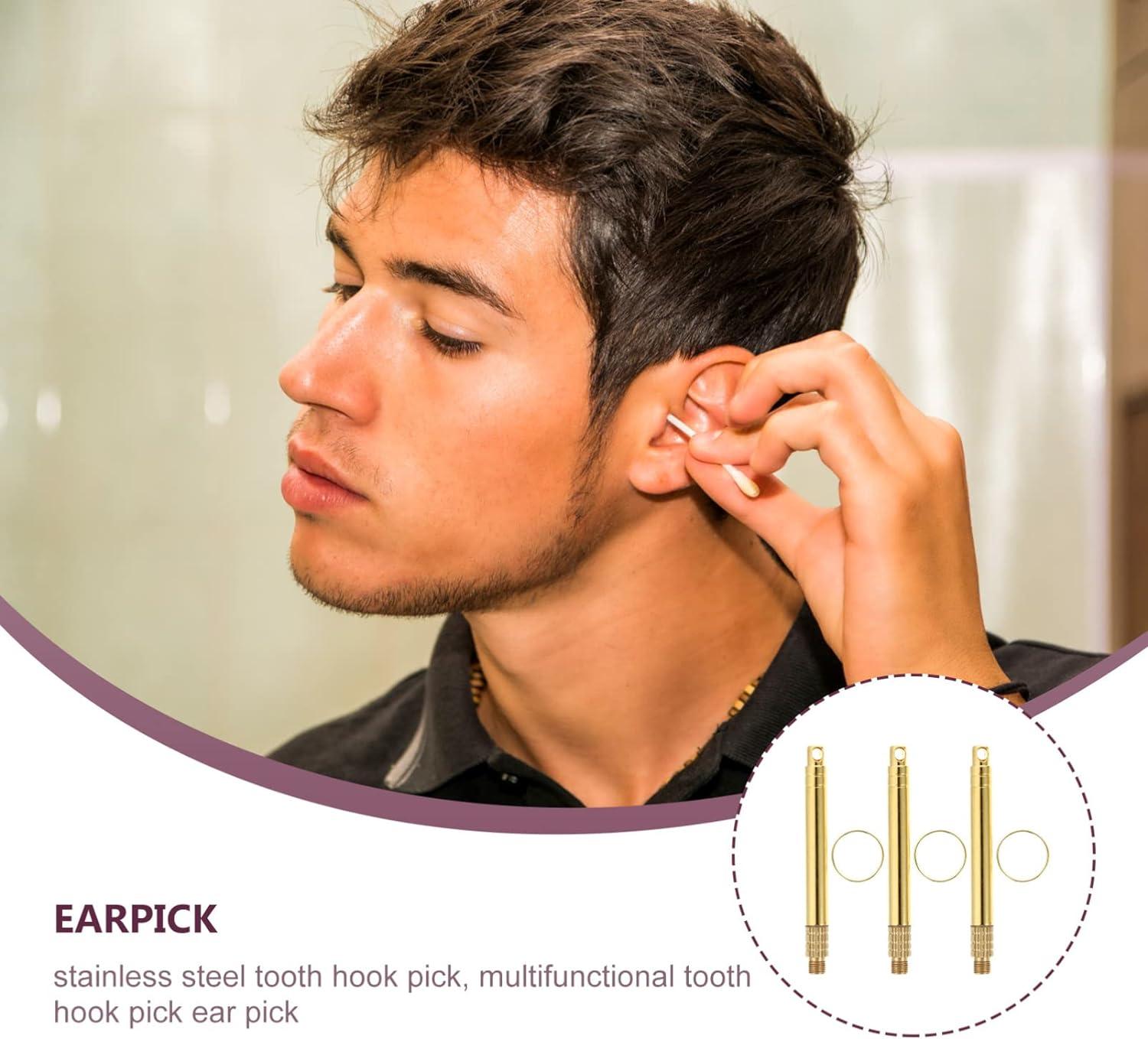 Healeved Multi Cleaner Tool - Earwax Removal Kit with Metal Ear Pick ...