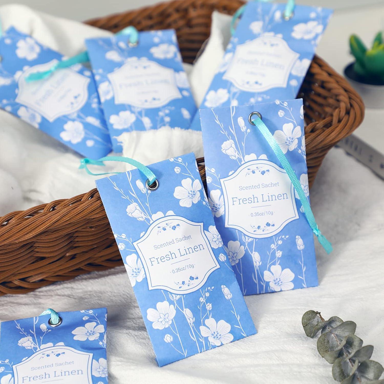 Buy Scent-Hi Linen Scented Sachets - Freshen Up Drawers Cupboards Rooms ...