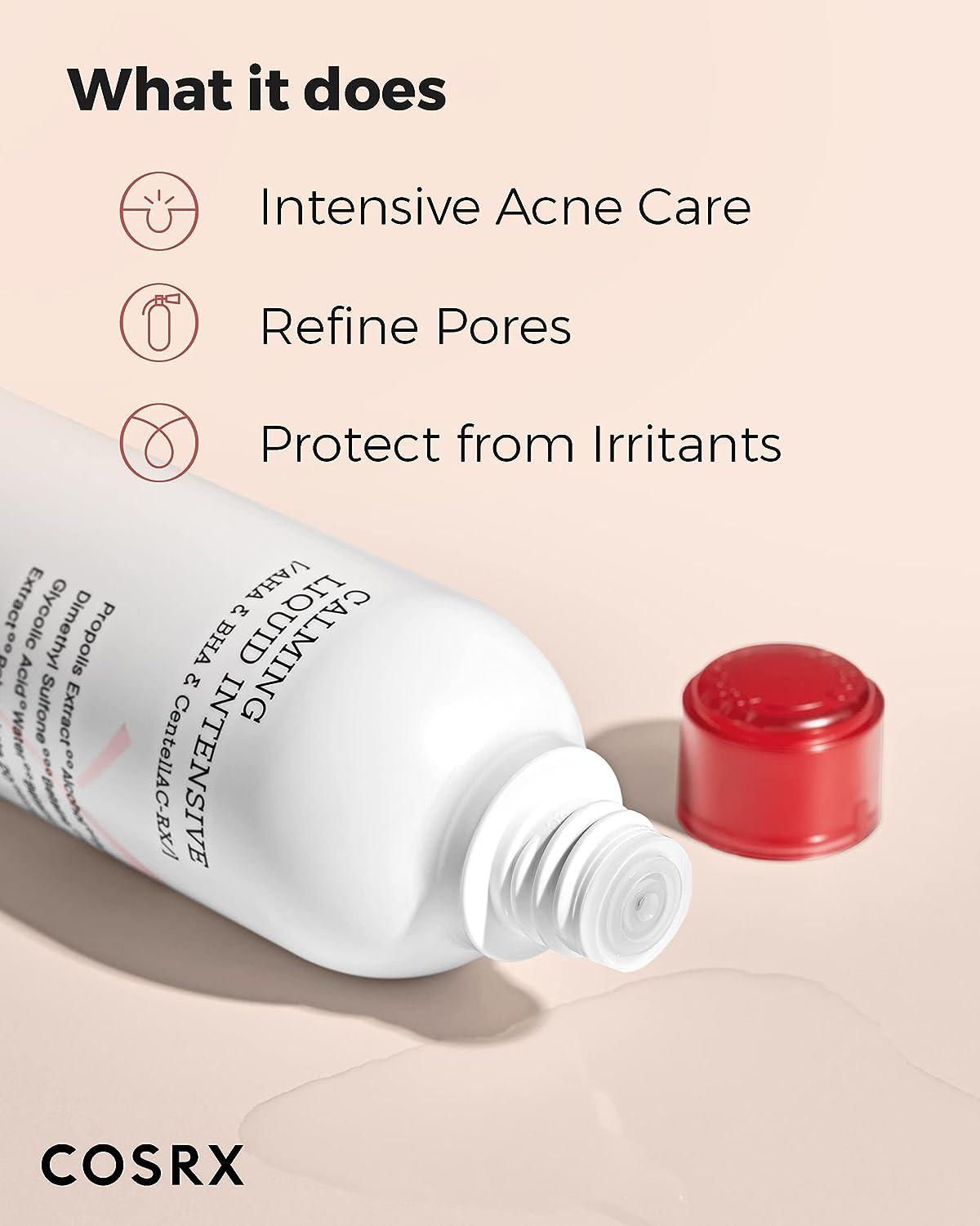 COSRX AC Collection Acne Calming Liquid Intensive 125ml | AHA BHA Toner for Acne Prone Skin ...