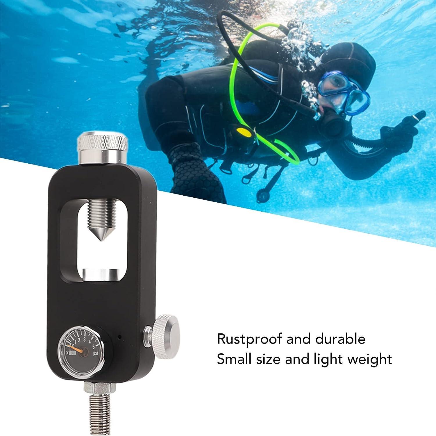 Sougan Diving Tank Refill Adapter | Aluminium Alloy Scuba Valve with ...