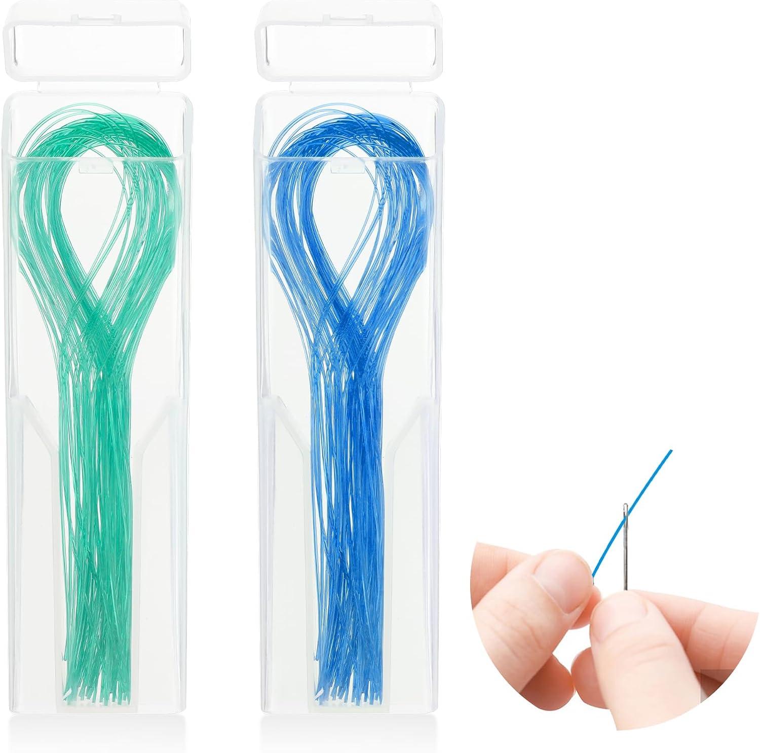 Buy WLLHYF Biodegradable Dental Floss Threader - 100 Count (2 Pack) for ...