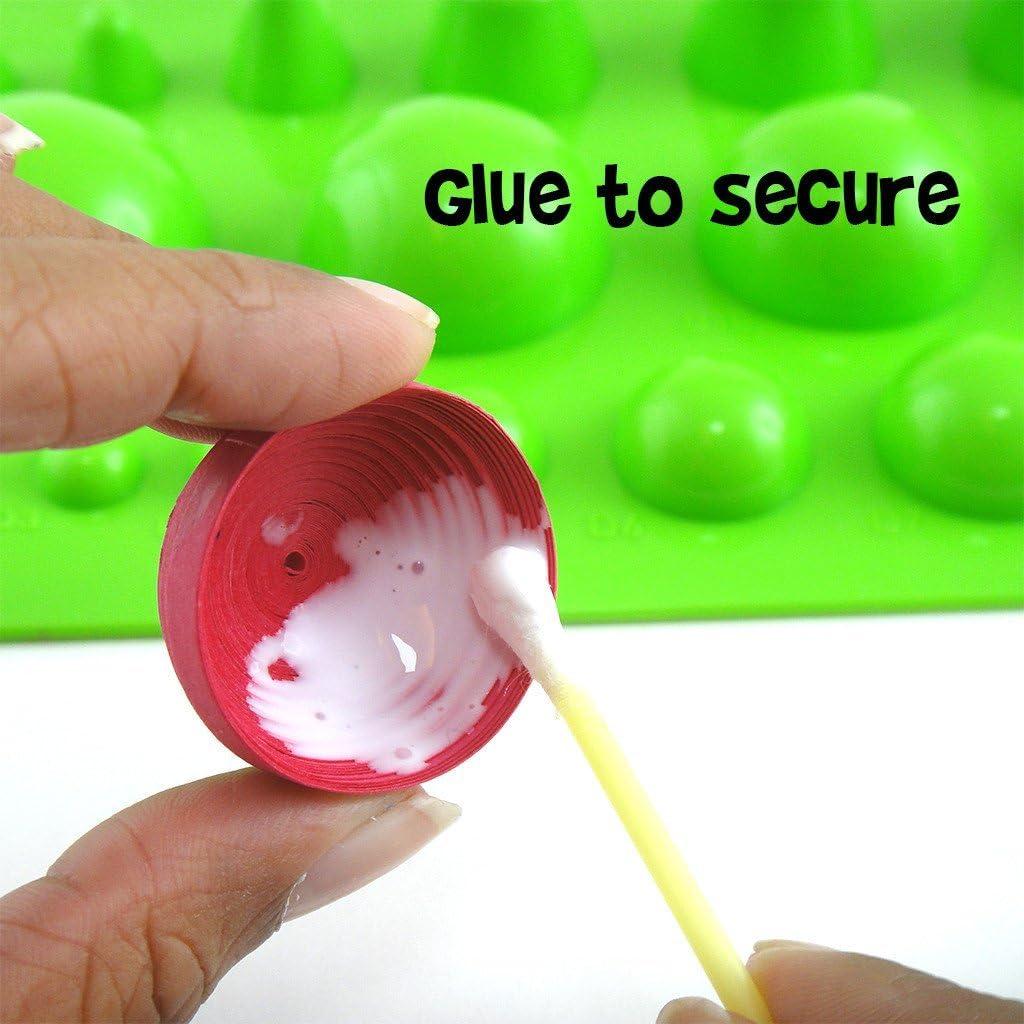 Quill On Green Quilling Mould - Effortless 3D Quilling Tool